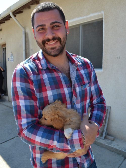 North Cyprus - Walking the dog at Kyrenia Animal Rescue Centre ...