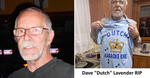 Dave "Dutch" Lavender RIP, the man who loved to sing! - CyprusScene.com